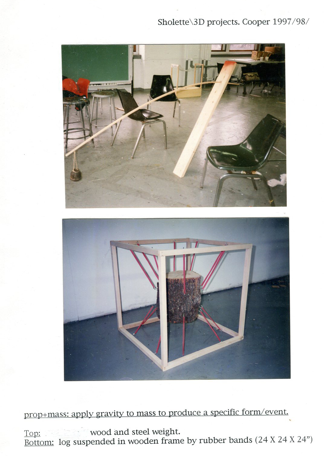 Intro to Sculpture Spring 2013 Syllabus | Sholette Seminars